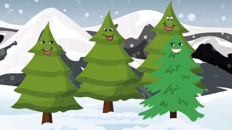 The Christmas Tree Short Story - Storybook