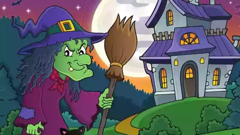 A Witch in a Bottle | Halloween Scary Stories for Kids