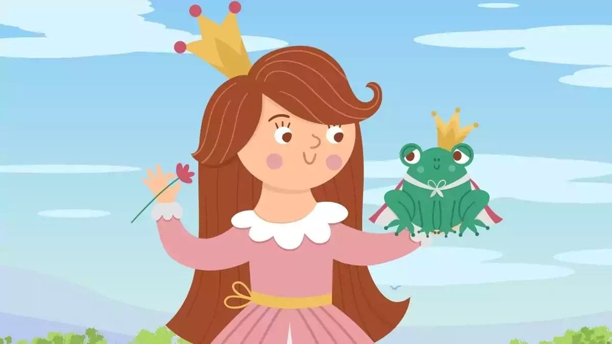 The Frog Prince Short Story - Storybook