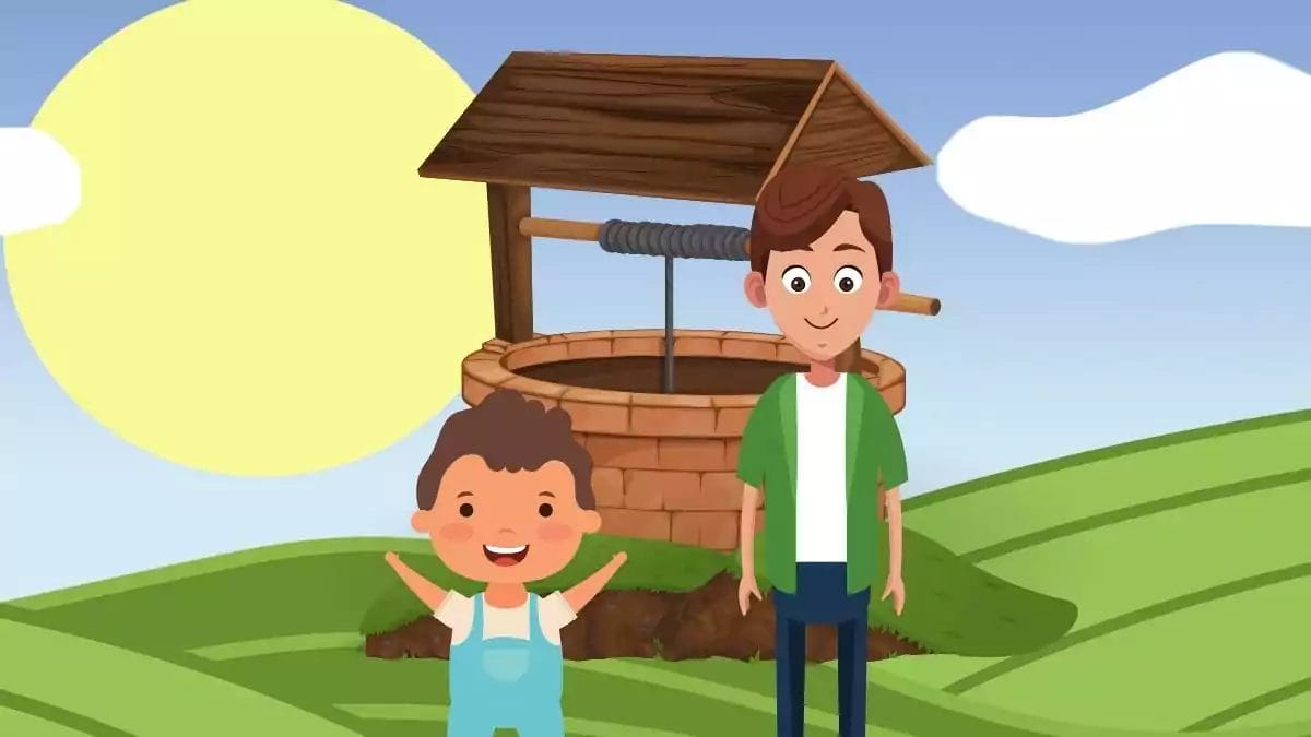 Two Friends Story in English - Storybook